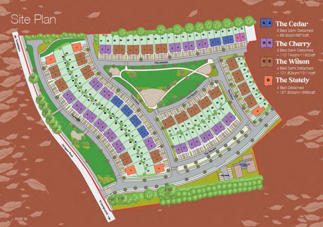 all phase 1 site map – Murnane O'Shea